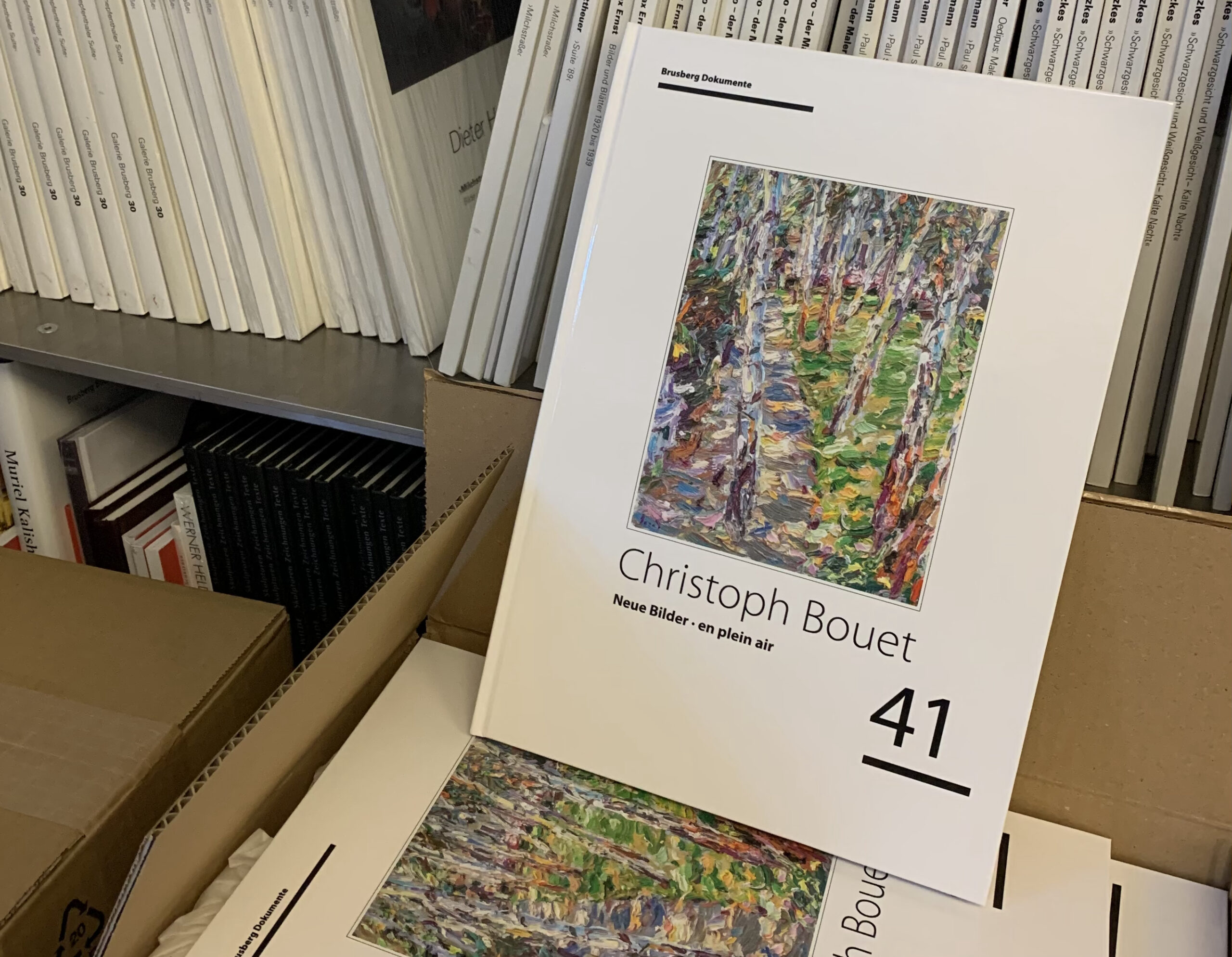 Galerie Brusberg · Endlich fertig: Ausstellungskatalog Christoph Bouet